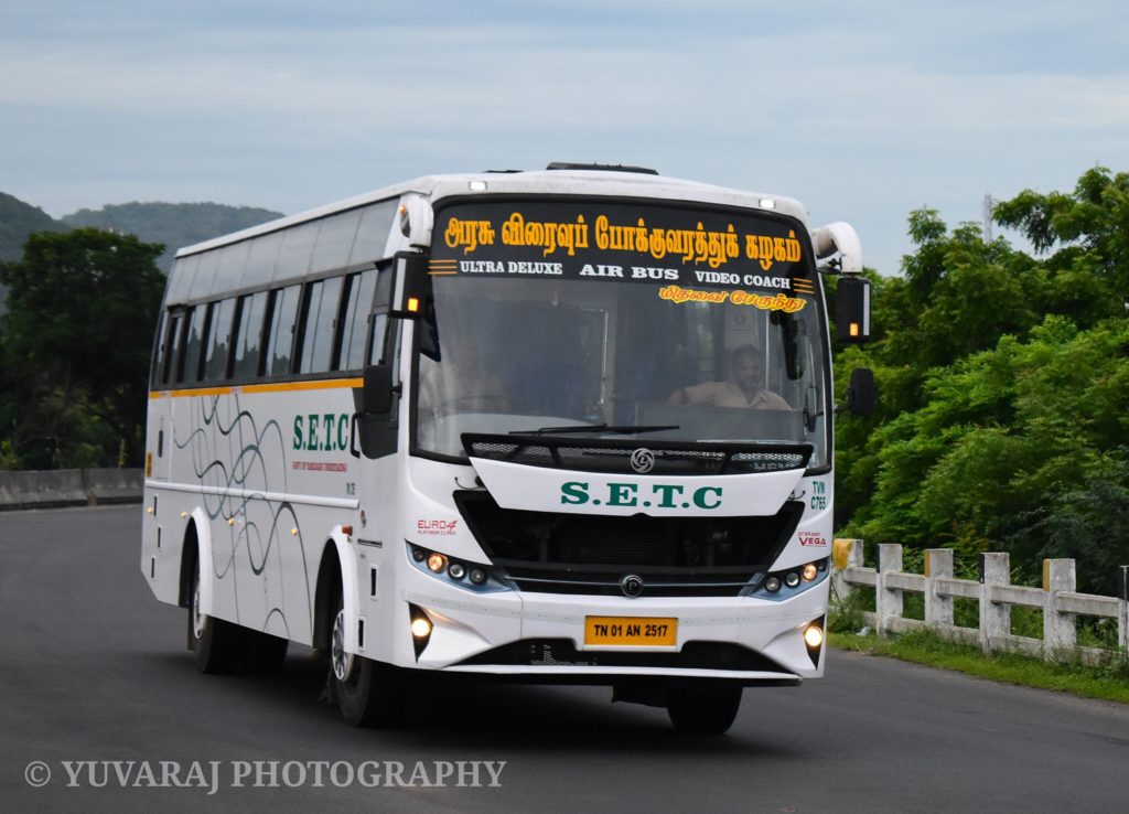 Gudalur To Shencottah SETC Non AC Bus Service Timings 629G